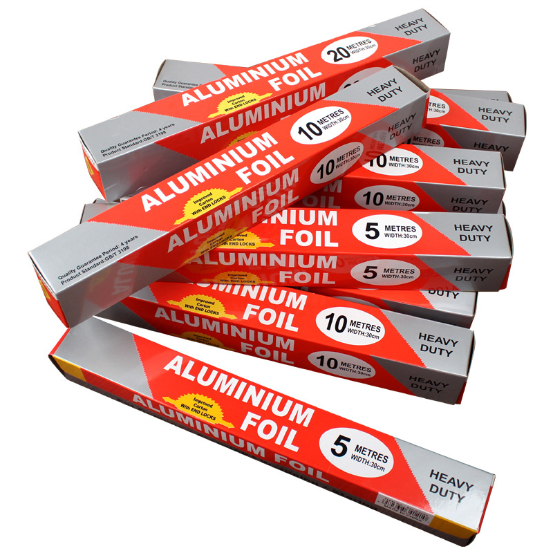 Customized Logo Food Grade Falcon Foil Paper Aluminum Foil Roll For Package